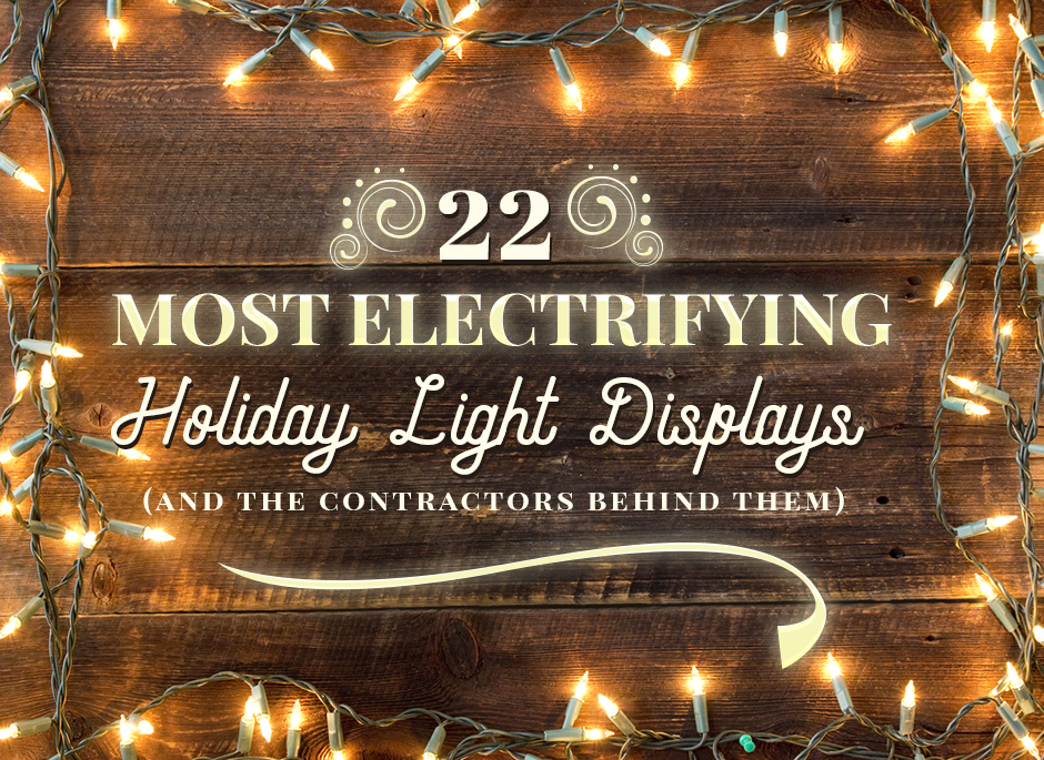 22 Most Electrifying Holiday Light Displays