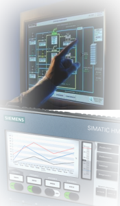 HMI for industrial motor control